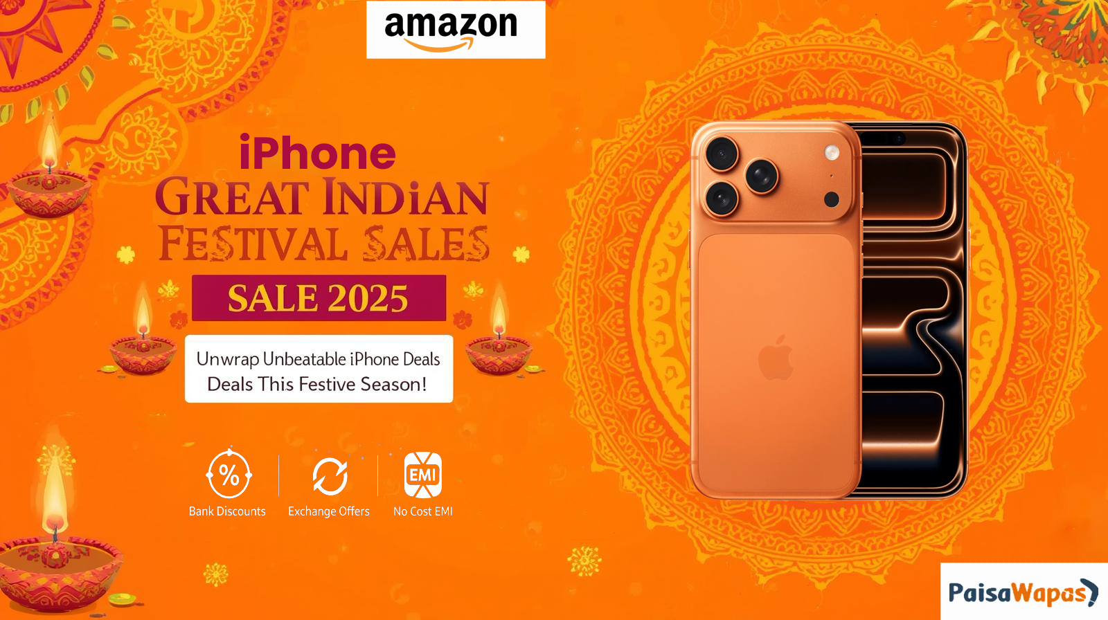 iPhone Amazon Great Indian Festival Sale 2025 – Deals & Prices