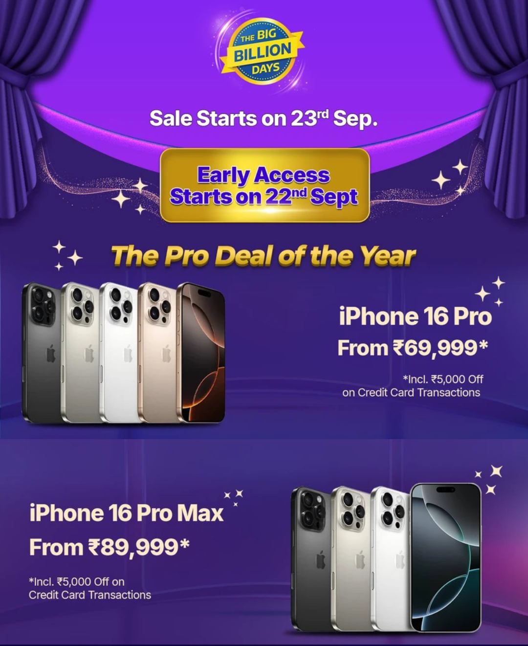 Flipkart SBI Offer Big Billion Day Sale June 2026